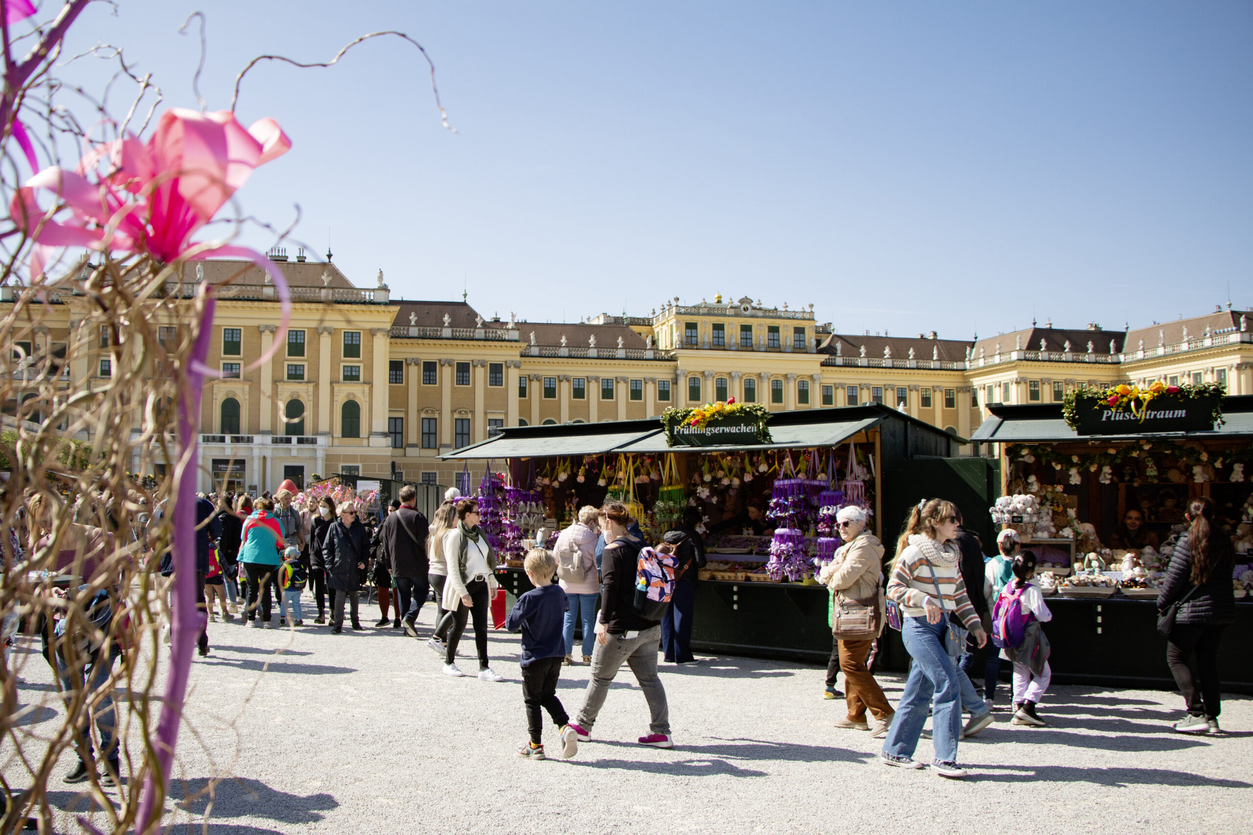 Schönbrunn Palace Easter Market, Vienna - Where is the market?